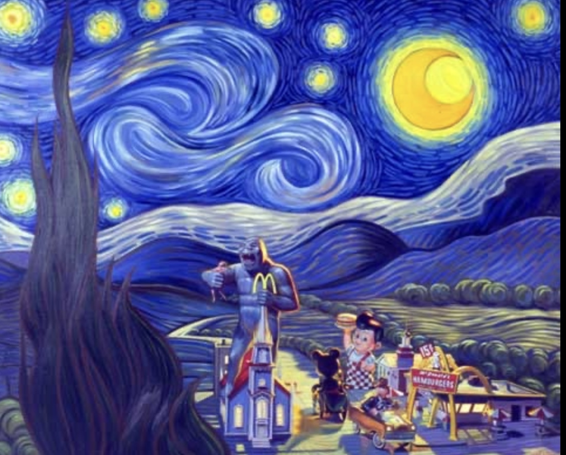 Starry Night at Mickey D’s – Chris Higgins
